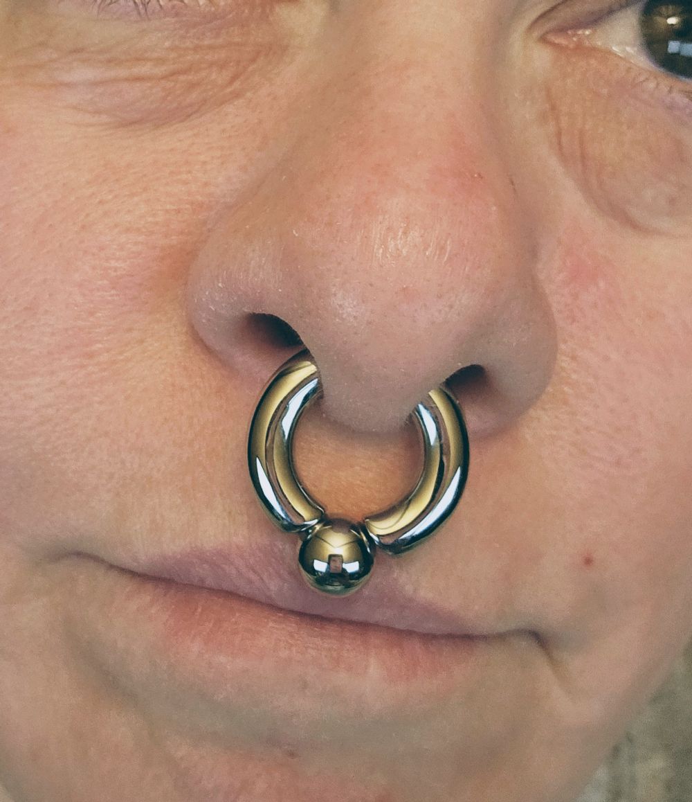 Stainless Steel Monster Ring (screw In Ball Ring) | Captive