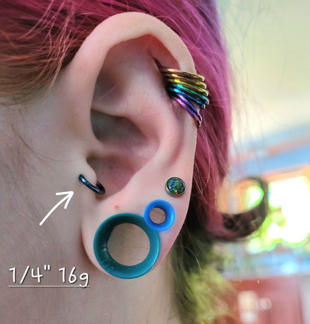 Invictus Custom Order Titanium Clicker Ring