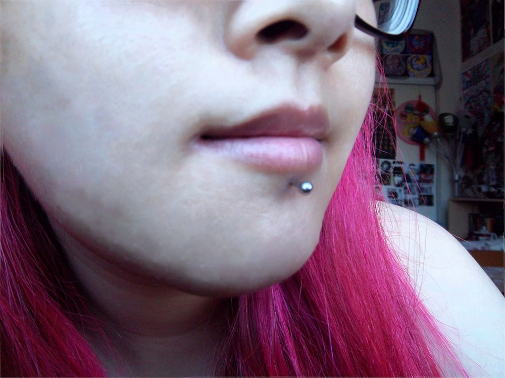 Custom Order Titanium Flatback Labret