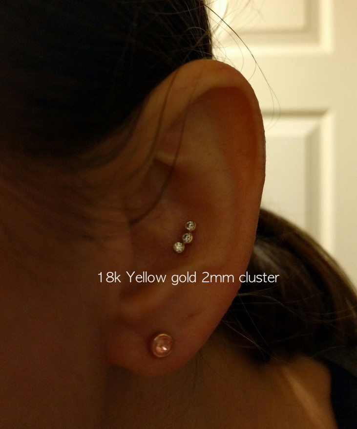 Custom Order Titanium Cluster Threaded End