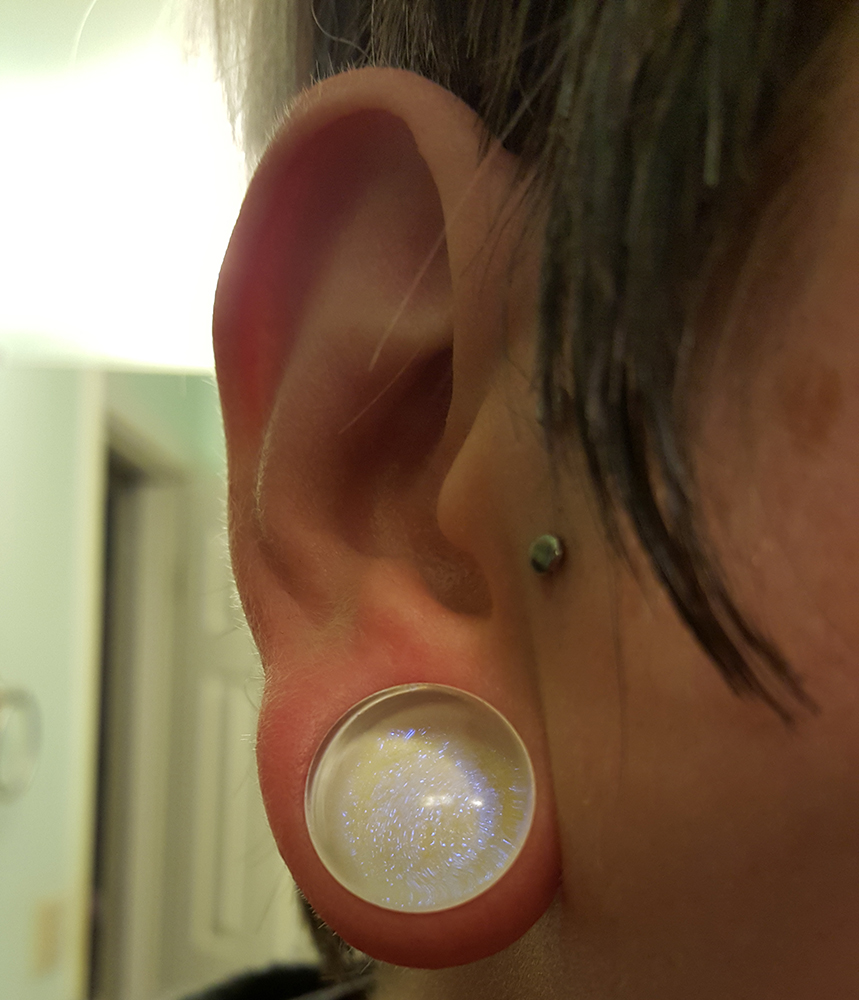 Custom Order Pyrex Dichroic Foil Plugs
