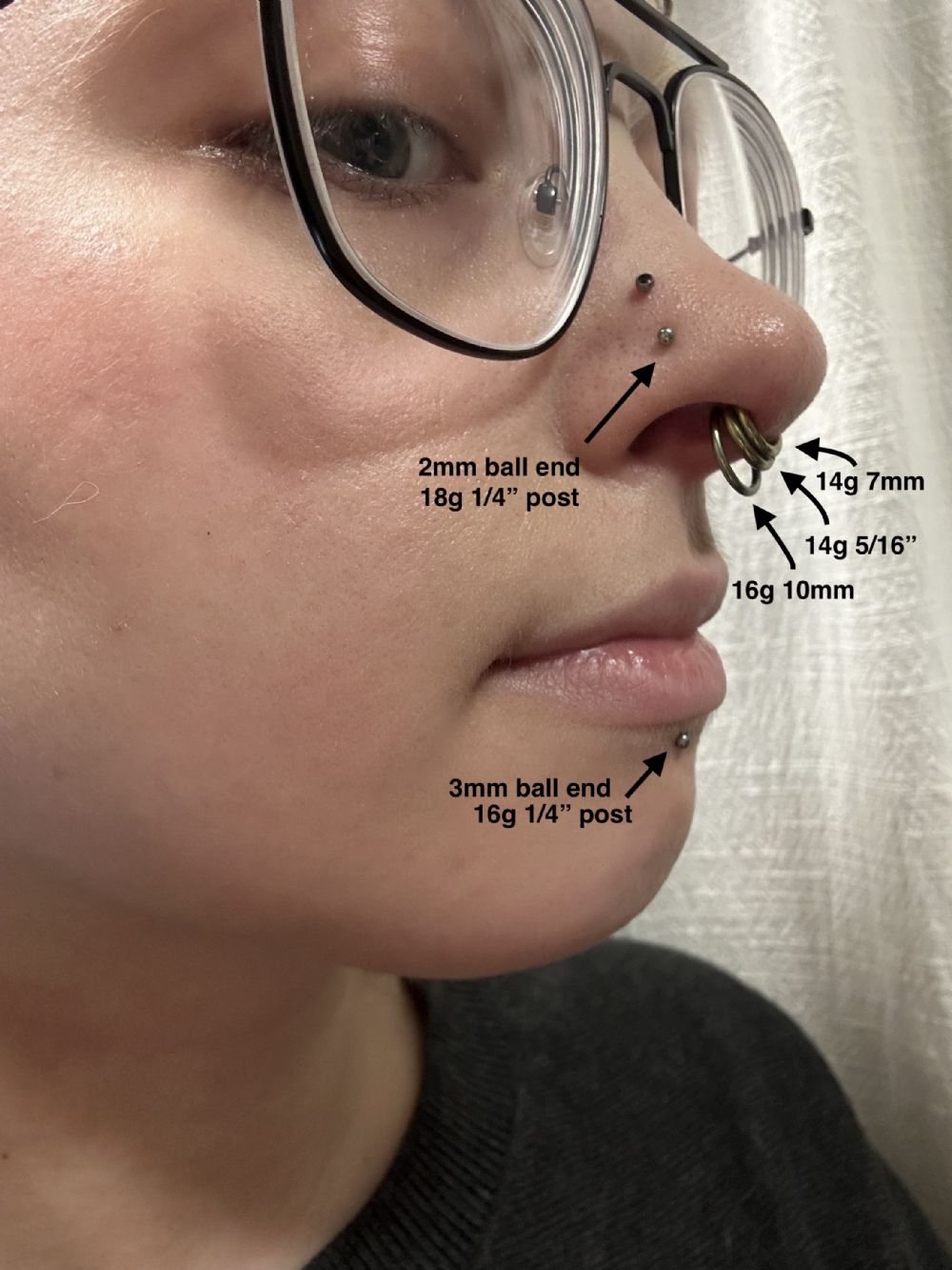 Invictus Implant Grade Titanium Threadless Anodized Ball End