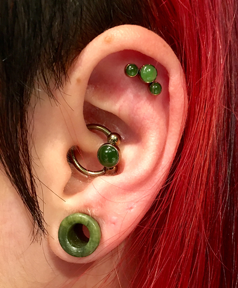 Custom Order Titanium Cluster Threaded End