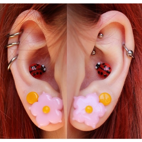 Custom Order Ladybug Pyrex Plug