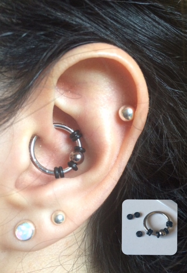 Black Silicone O-ring