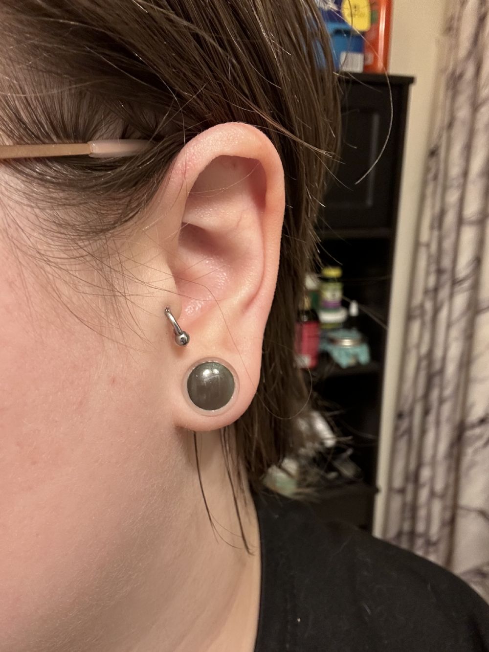 Single Flare Glass Stretching Plugs | Stretchers | Gauging