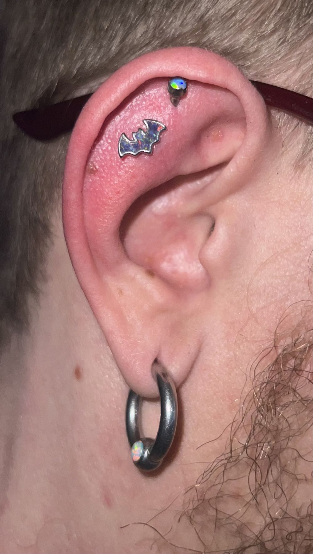 Black Opal Bat Barbell