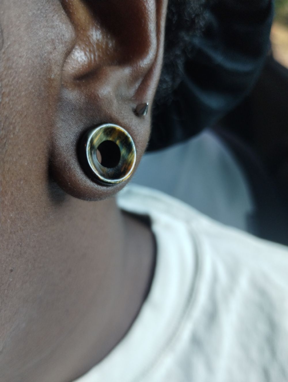 Stone And Glass Eyelet | Opalite | Quartz | Agate | Amethyst