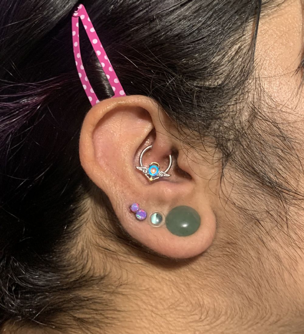 Single Flare Glass Stretching Plugs | Stretchers | Gauging