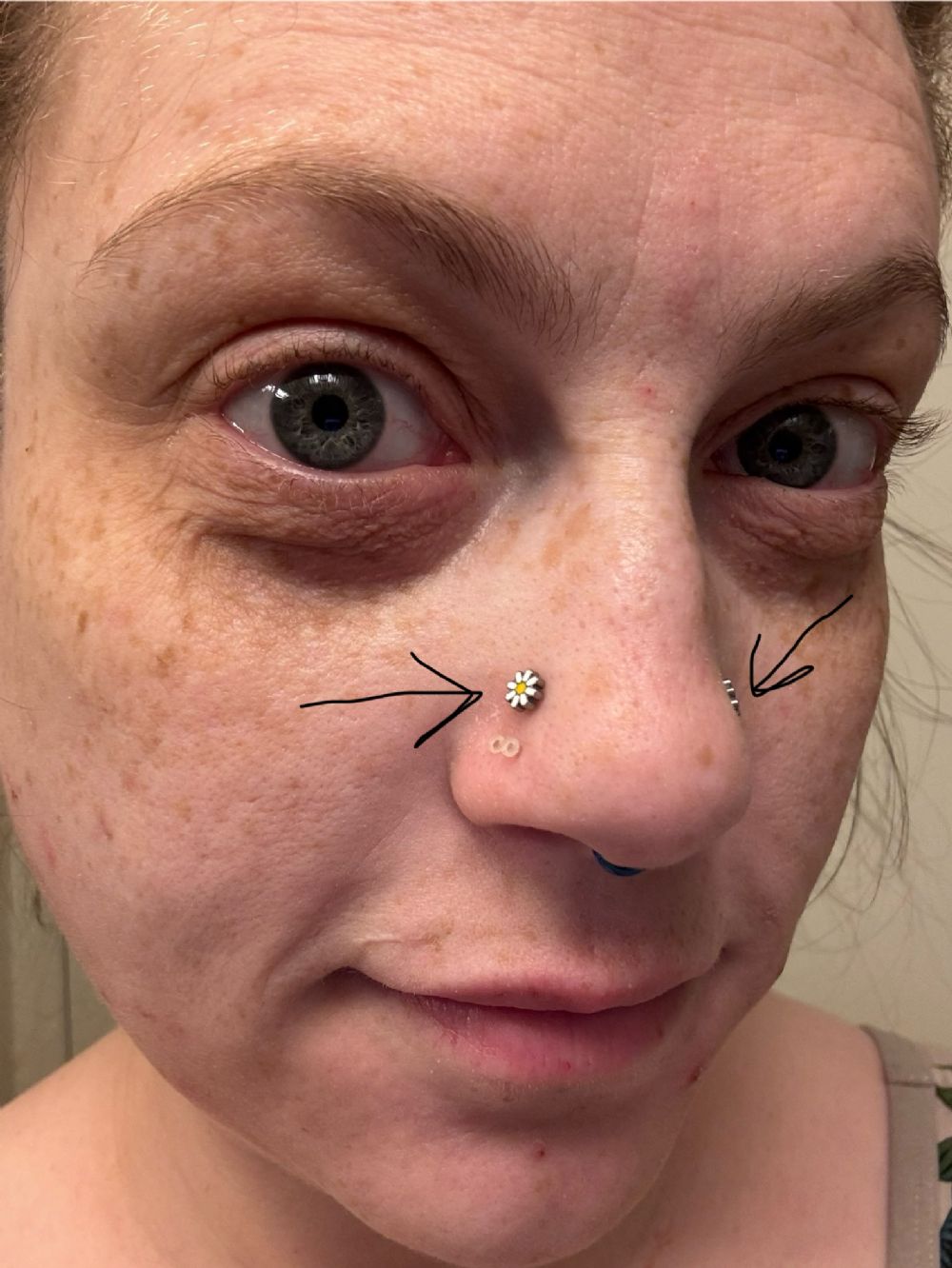 Titanium Daisy Threadless End