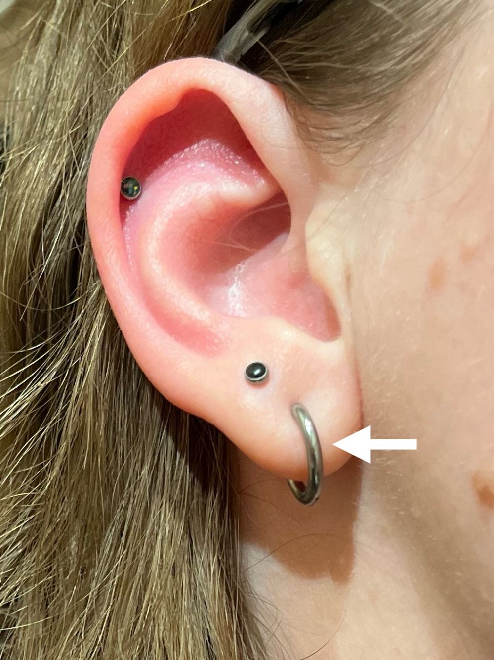 Titanium Huggie Earrings Basic Ear Lobe Piercing