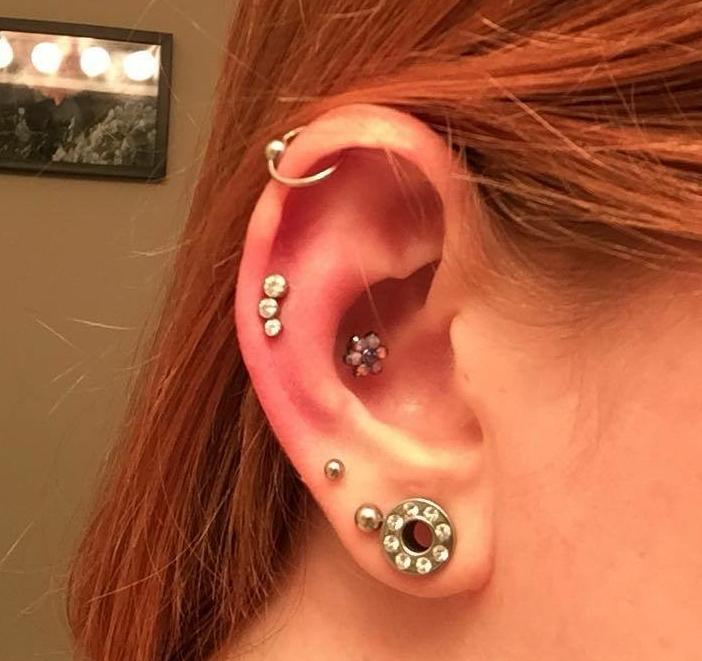 Custom Order Titanium Cluster Threaded End