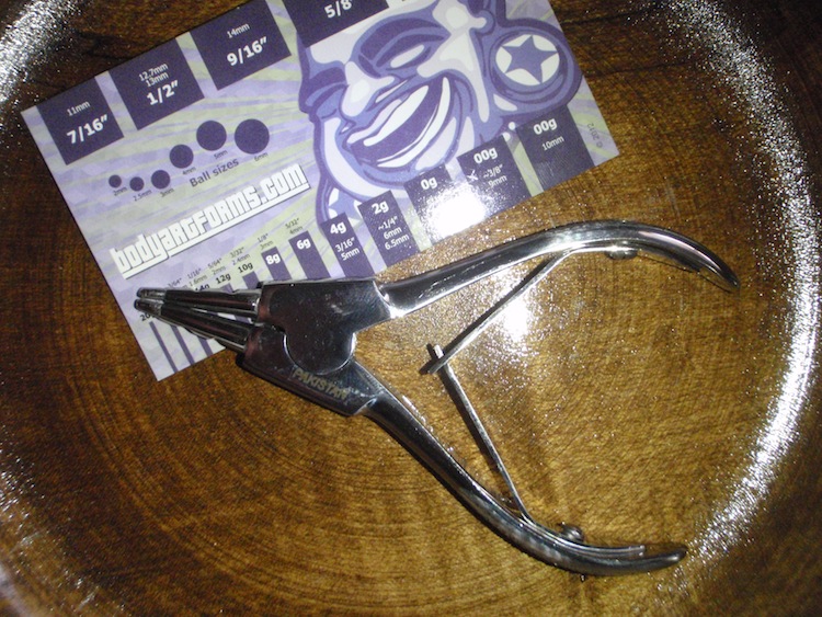 Stainless Steel Professional Ring Opening Pliers
