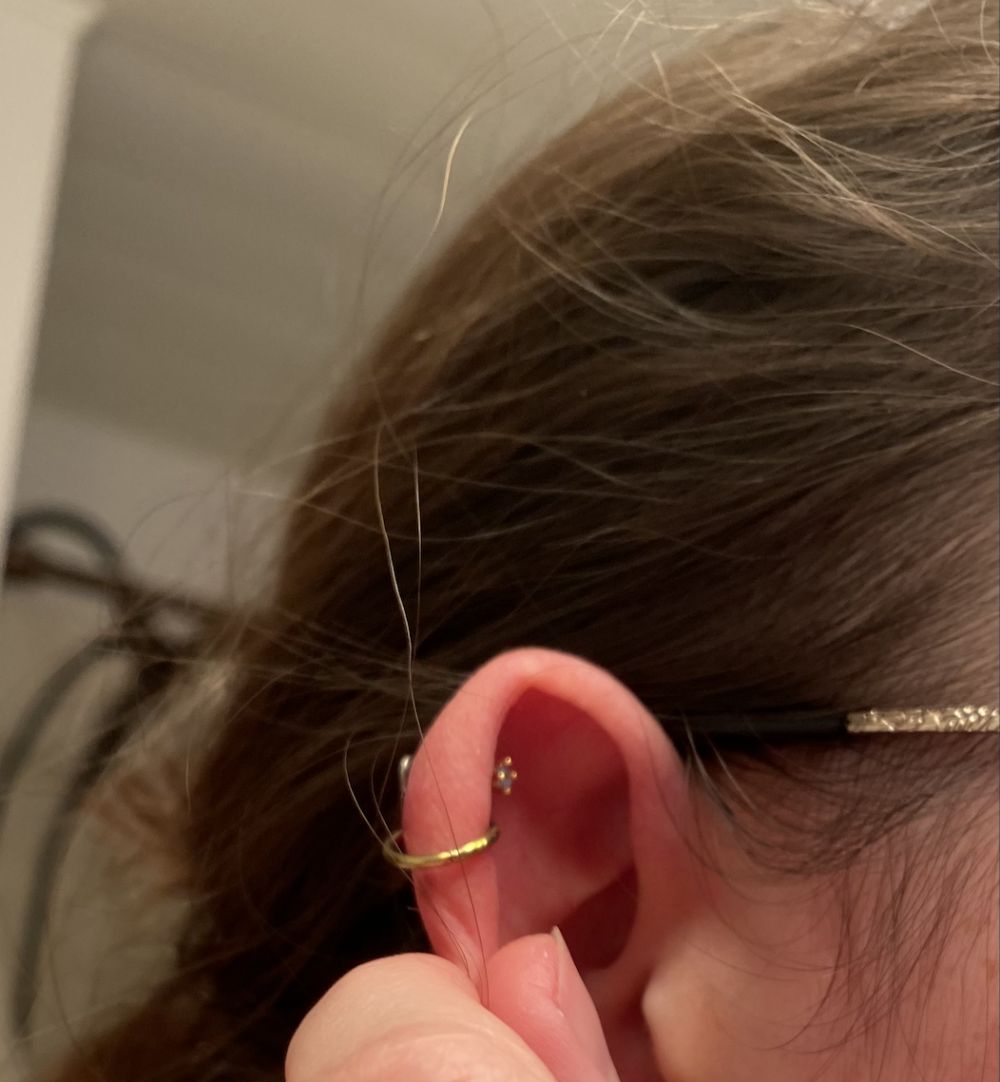 Implant Grade Titanium Threadless Labret (post Only)