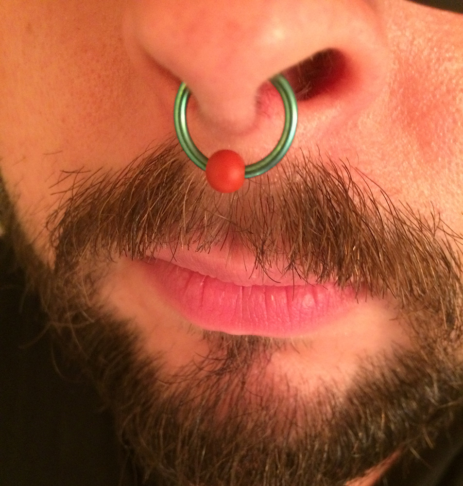 Silicone Captive Bead With Silicone Ends