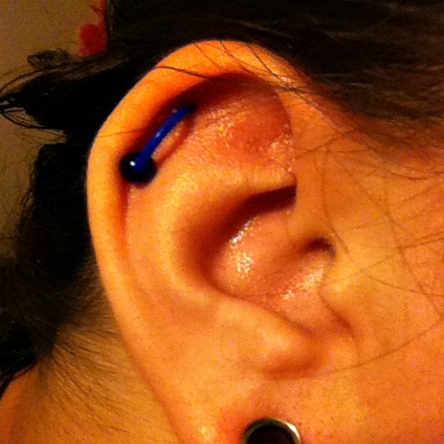 Versatile Acrylic Circular Barbell For Various Piercings