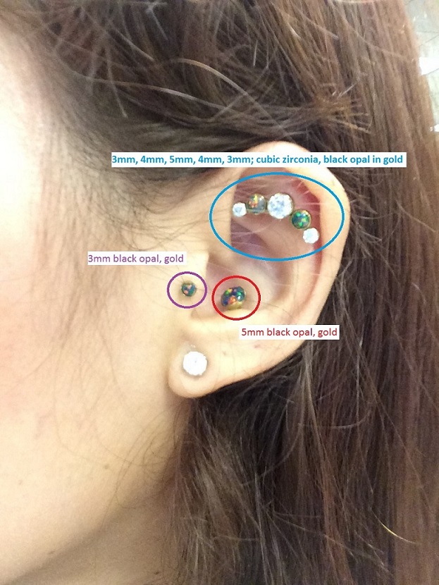 Custom Order Titanium Cluster Threaded End