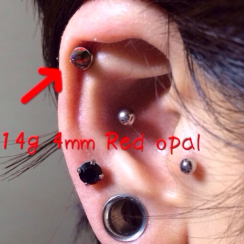 Custom Order Bezel Set Bullet Threaded End