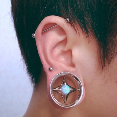 Custom Order Titanium Polaris Eyelet