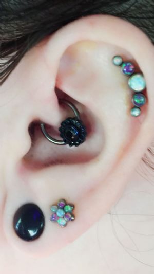 Custom Order Titanium Cluster Threaded End