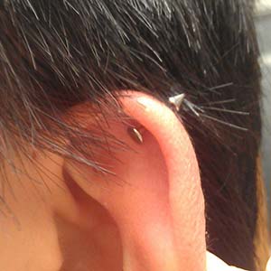 Threadless Titanium Spear End | Spike | Punk