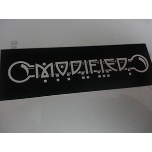 Modified Sticker | Body Modification