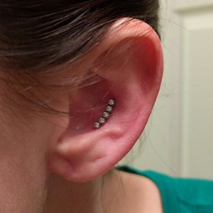 Custom Order Titanium Cluster Threaded End