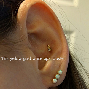 Custom Order Titanium Cluster Threaded End