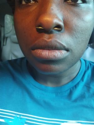 Steel Septum Spike: Stainless Steel Piercing