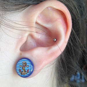 Single Flare Image Plugs