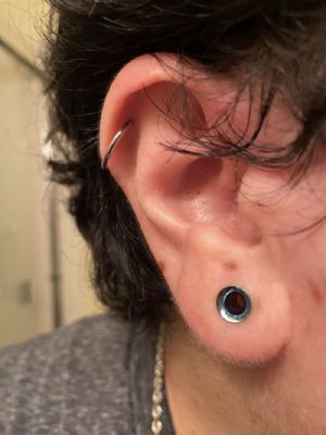 Titanium Single Flare Eyelet